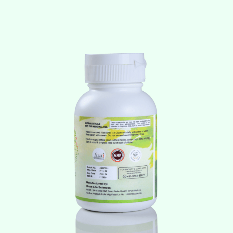Flow Well Food Supplement Capsules - Ayur Raksha